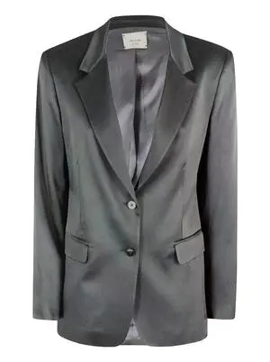 ALYSI Satin Blazer