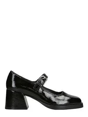 Steve Madden Lisbon Faux-leather Heeled Pumps - Black