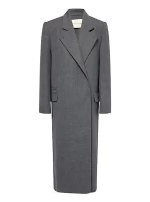 Camilla And Marc Seidler Tailored Wool-blend Coat - Dark Charcoal