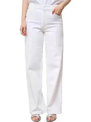 MOTHER Five-pocket Jeans - White