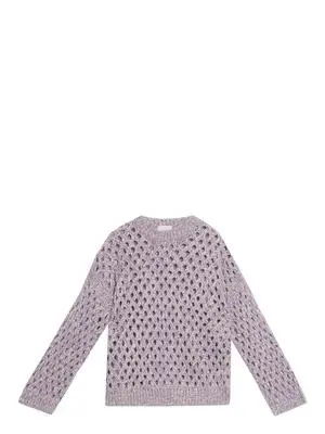 Brunello Cucinelli Cashmere Blend Sweater - Lavander