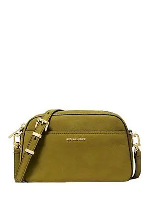 Michael Kors Jet Set Small Nubuck Camera Crossbody Bag - Green