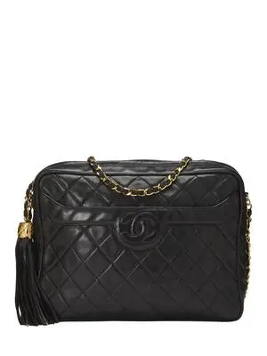 Chanel Lambskin Pocket Camera Bag - Black