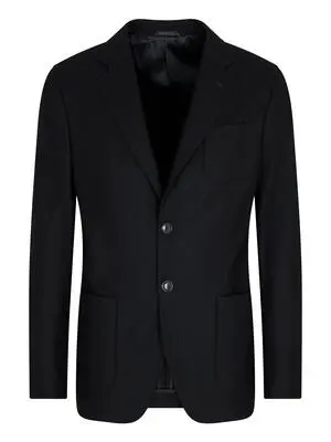Giorgio Armani Upton Line Single-breasted Jacket - Black