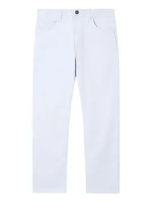 Giorgio Armani Regular-fit Stretch-cotton Trousers - Grey