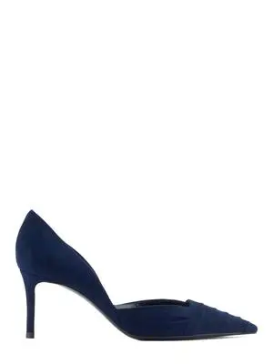 Giorgio Armani Suede Court Shoes - Blue