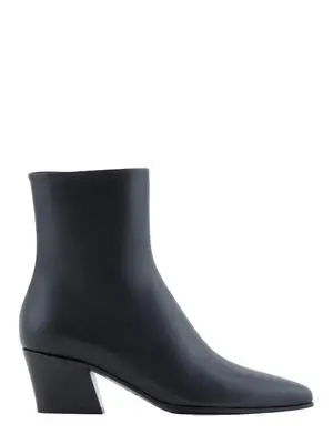Giorgio Armani Heeled Ankle Boots - Black