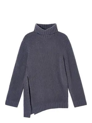Giorgio Armani Cashmere Mock-neck Jumper - Grey