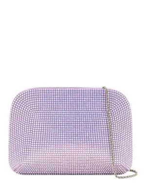 Giorgio Armani La Prima Rhinestone Clutch - Pink