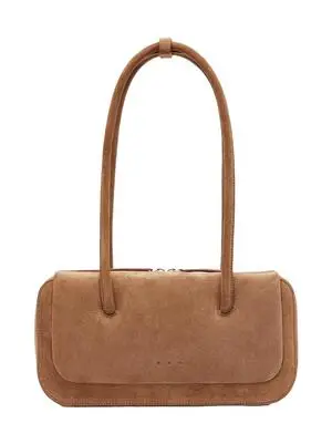 AESTHER EKME Lagune Mini Suede Shoulder Bag - Brown