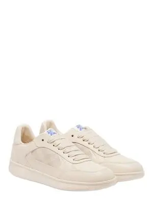 Burberry Terrace Check Sneakers - Beige