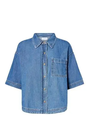 VELVET BY GRAHAM & SPENCER Kaddy Denim Shirt