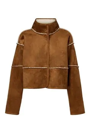 Velvet By Graham & Spencer Kelly Cropped Jacket - Brown