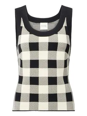 Posse Pippa Checked Tank Top - Multicoloured