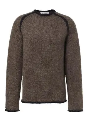 Our Legacy Rider Wool And Mohair Sweater - Brown