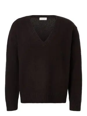 Dries Van Noten Wool And Cashmere Sweater - Black