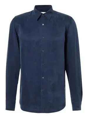 Dries Van Noten Oversized Shirt - Blue