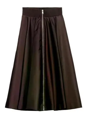 Prada Re-nylon Circle Skirt - Brown