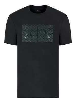 Armani Exchange Logo-print T-shirt - Black