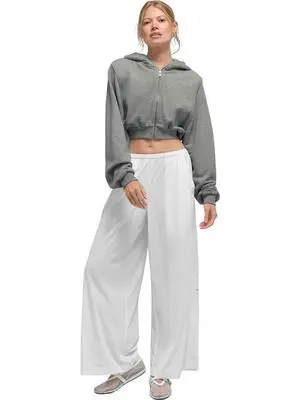 Alo Yoga Breezy Wide Leg Pant - White