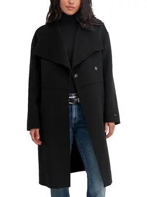 Tahari Coco Coat - Black