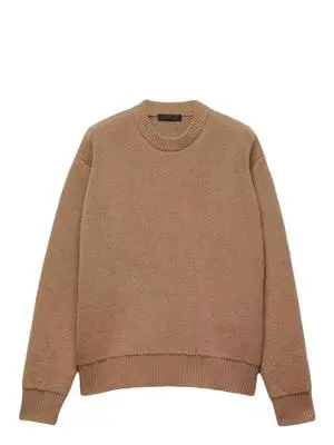 Prada Cashmere Crew-neck Sweater - Brown
