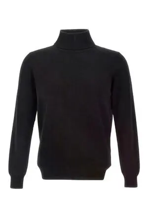 KANGRA Turtleneck Sweater - Black