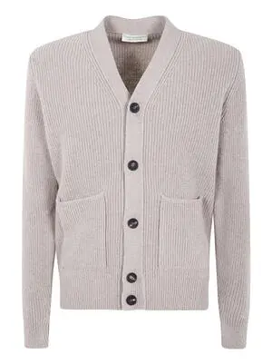 FILIPPO DE LAURENTIIS Buttoned Cardigan - Grey