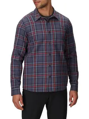 OUTDOOR RESEARCH Ravenna Performance Flannel Button-up Shirt - Lingonberry Plaid