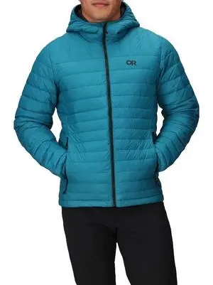 OUTDOOR RESEARCH Transcendent Hooded Down Puffer Jacket Aurora
