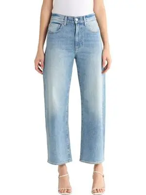 PAIGE Arellia High-Waist Barrel Jeans