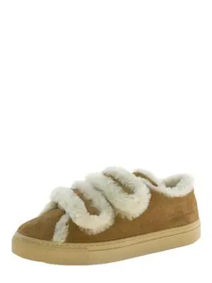 VOILE BLANCHE Gretha Shearling Sneakers Light Brown