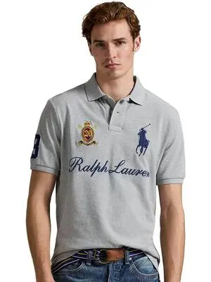 Ralph Lauren Big Pony 20th Anniversary Polo Shirt - Andover Heather