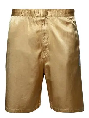 Mihara Yasuhiro Aged Satin Shorts - Yellow