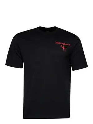 Amiri Hollywood Gothic Tee - Black