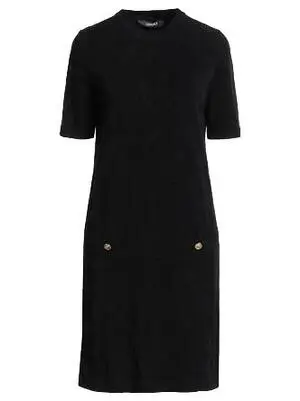 Versace Midi Dress - Black