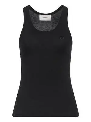 Coperni Tank Top In Cotton Modal - Black