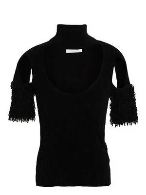 Coperni Turtleneck Top - Black