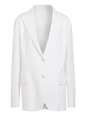 Eleventy Single-breasted Blazer - White