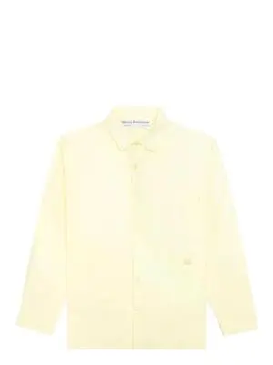 ADVISORY BOARD CRYSTALS Embroidered-patchwork Shirt - Yellow