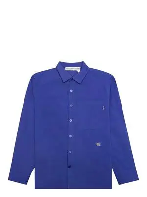 ADVISORY BOARD CRYSTALS Abc. 123. Embroidered Shirt - Blue