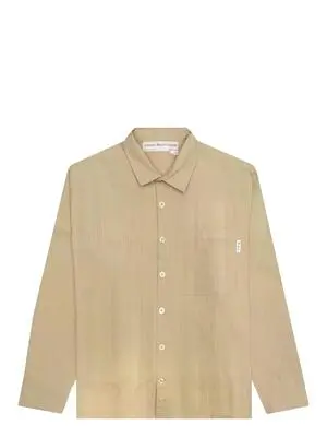 ADVISORY BOARD CRYSTALS Textured Pocket Shirt - Neutrals