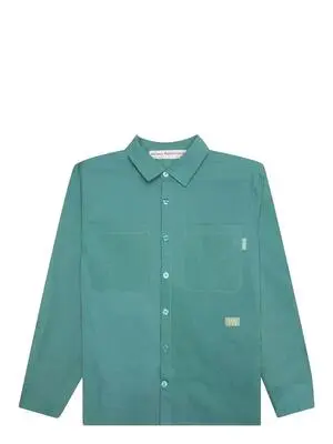 ADVISORY BOARD CRYSTALS Double-pocket Button-down Shirt - Green