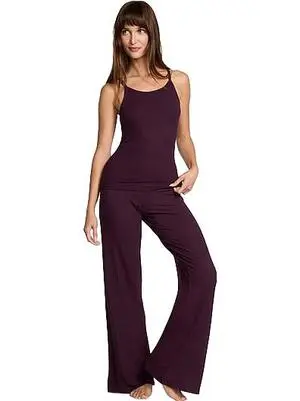 Victoria's Secret Modal Wide-rib Lounge Tank & Pants Set - Purple