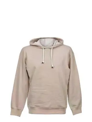 Brunello Cucinelli Cotton Drawstring Hoodie - Neutrals