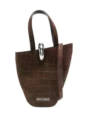 Jacquemus Le Petit Bambola Bucket Bag - Brown