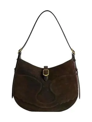 Zadig&Voltaire Curved Shoulder Bag - Brown