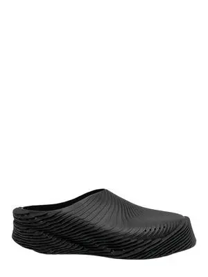 ALIVEFORM Stratum Talon Mules Black