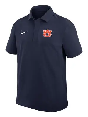 Nike Auburn Dri-fit College Polo - Blue