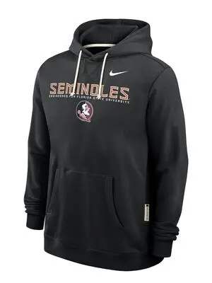 Nike Florida State Sideline Dri-fit College Pullover Hoodie - Black